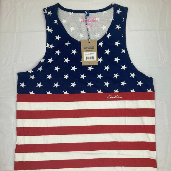 chubbies | Shirts | Chubbies The Full Fledged Allegiance Tank Top ...